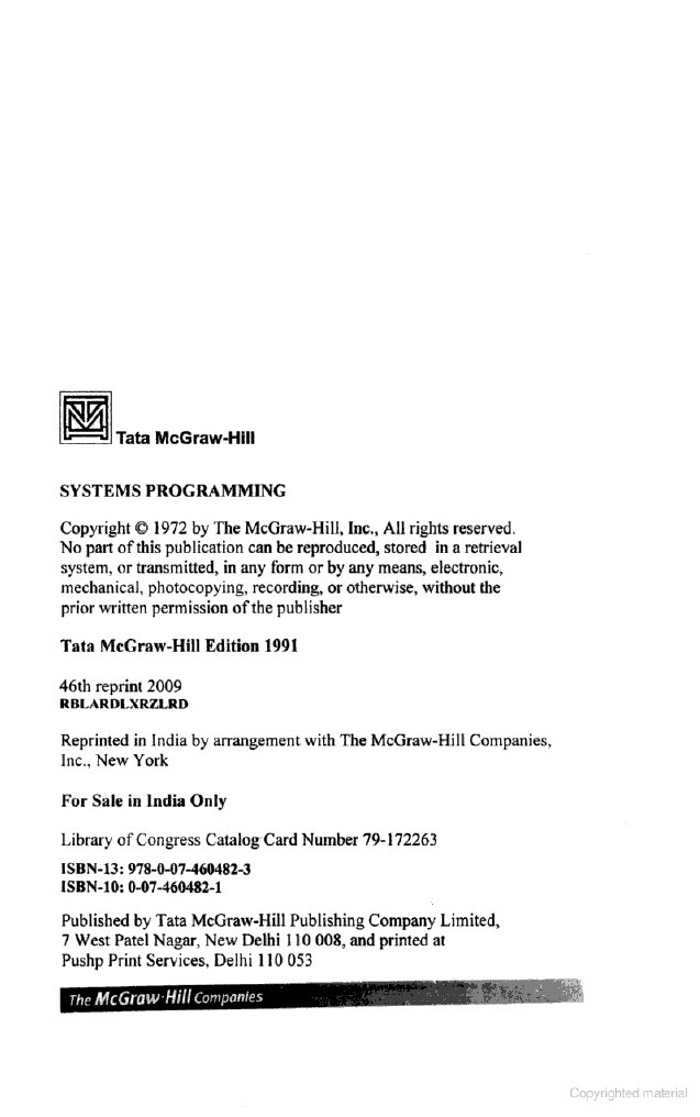 System Programming by John J Donovan Book | PDF