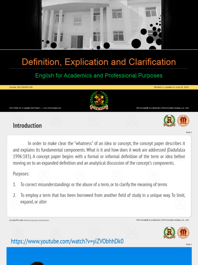 LP08-EnG-APP-Definition, Explication and Clarification - G12 ...