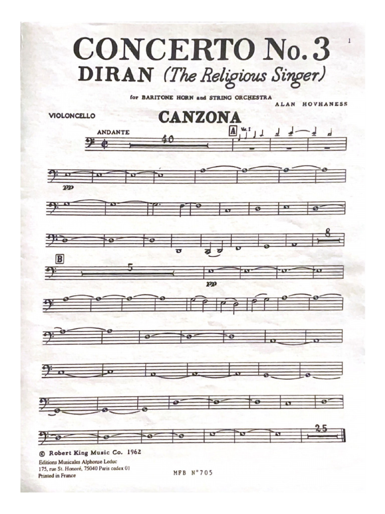 Religious Singer Cello | PDF
