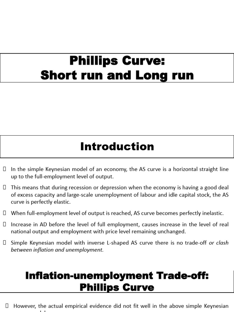 Philip Curve Pdf Phillips Curve Rational Expectations