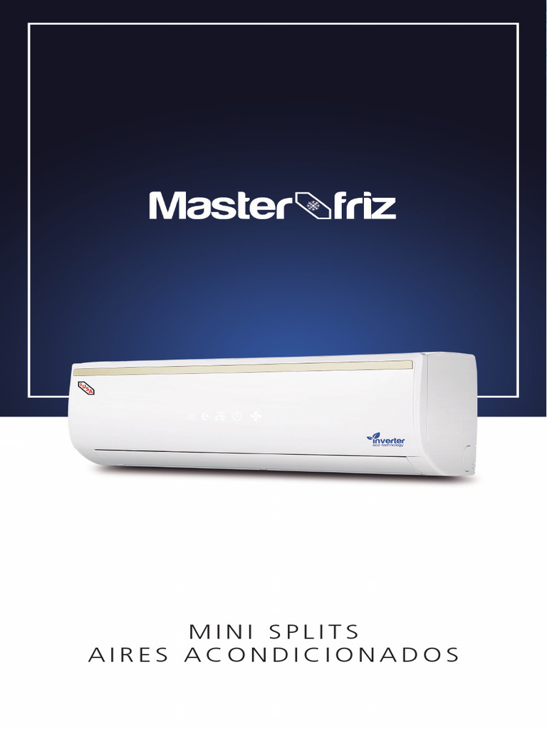Mini Splits de Aire Acondicionado Eficientes | PDF | Aire acondicionado ...