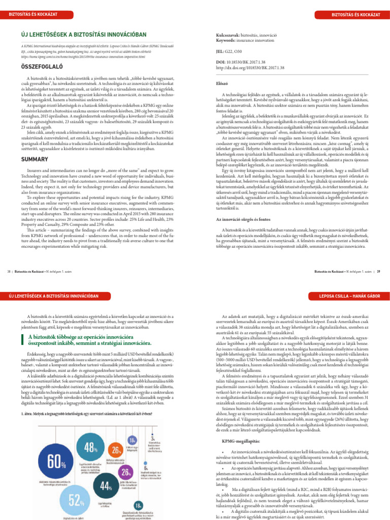 Biztositas Es Kockazat 4 Evf 1 Szam 3 Cikk | PDF