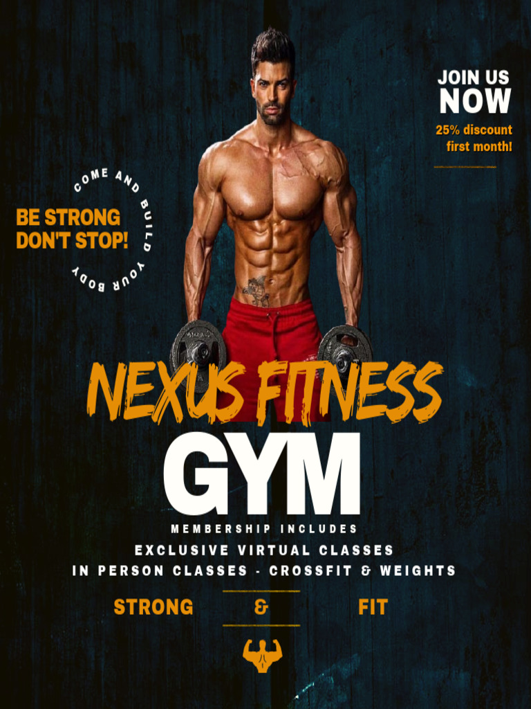 Fitness Gym Poster | PDF