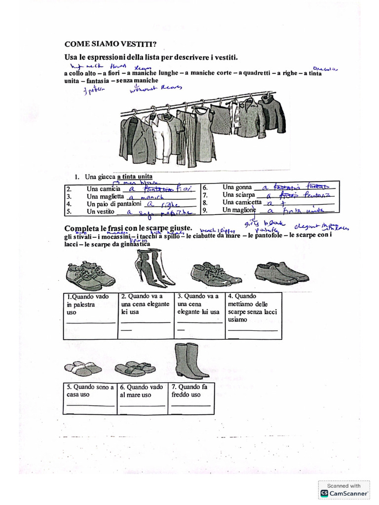 A1 Italian 2 | PDF
