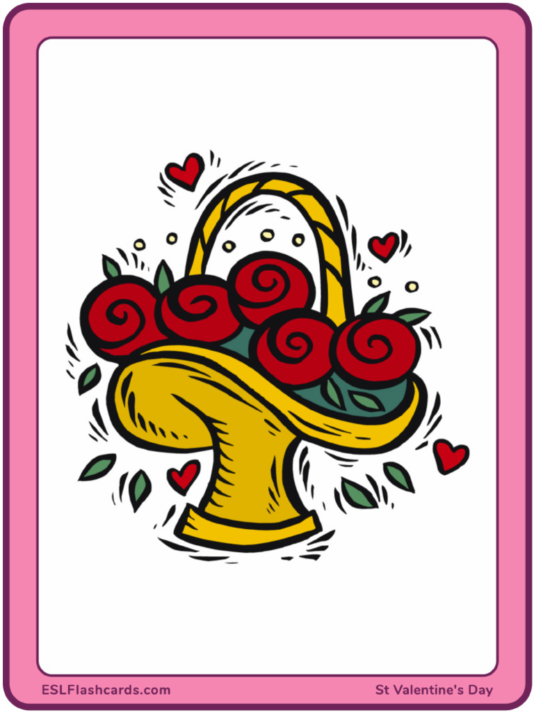 ST Valentines Day Large Flashcards | PDF
