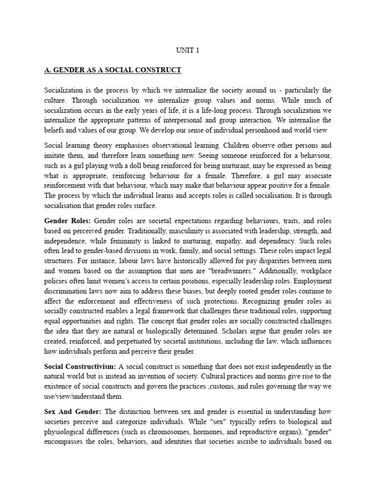 Gender Pdf Gender Gender Studies
