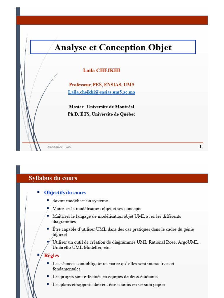 Modélisation Objet et UML en Génie Logiciel | PDF | Programmation ...