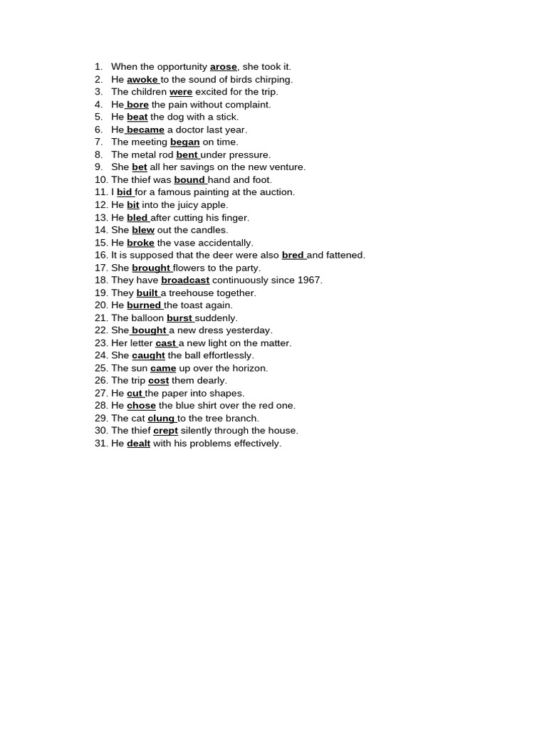 English Sentences | PDF | Home & Garden | Mystery, Thriller & Crime Fiction