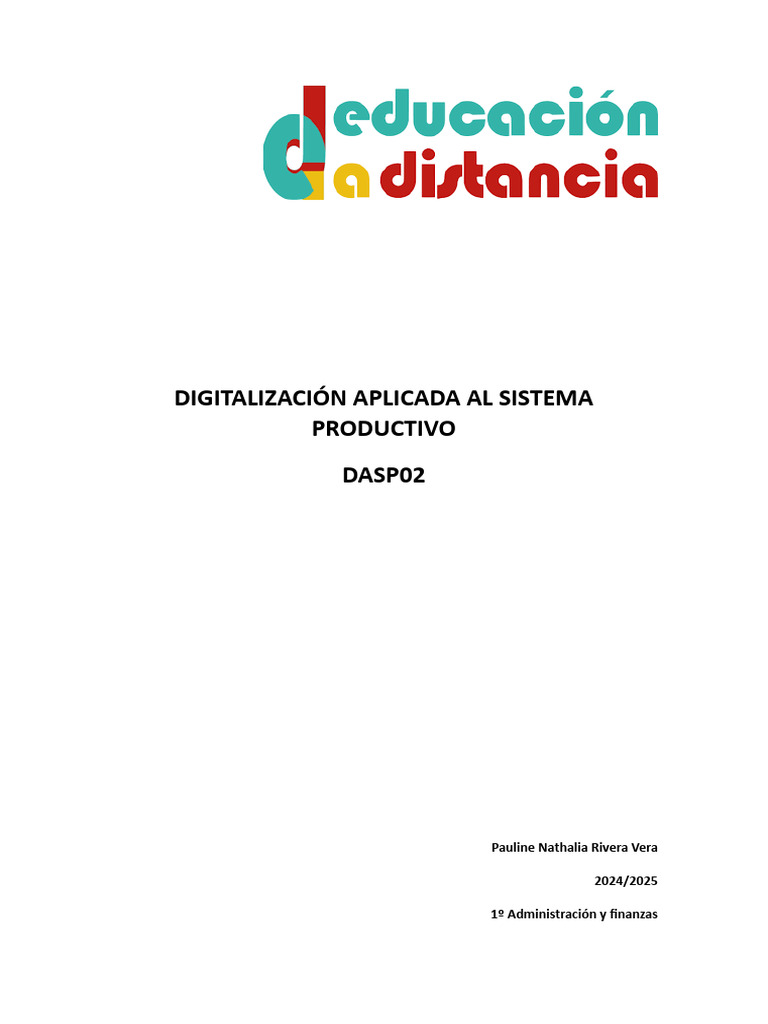 Rivera Vera Pauline Nathalia DASP Tarea02 | PDF | Internet de las Cosas | Inteligencia artificial