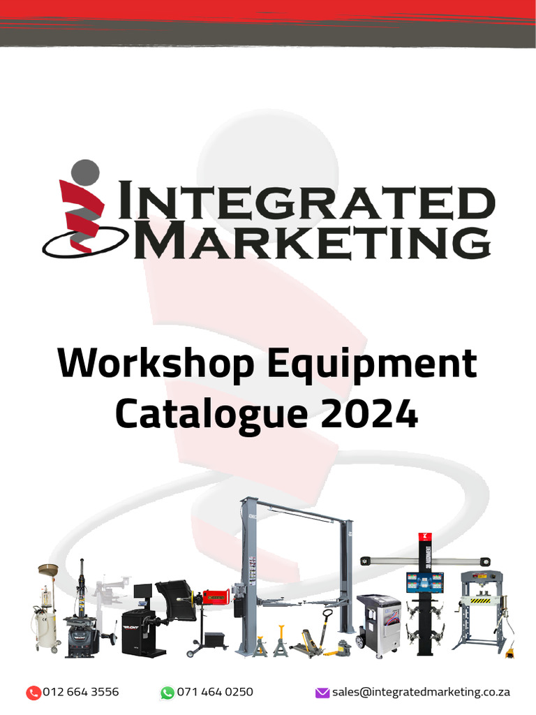 2024 Garage Workshop Fitment Centre Catalogue | PDF | Elevator | Tire