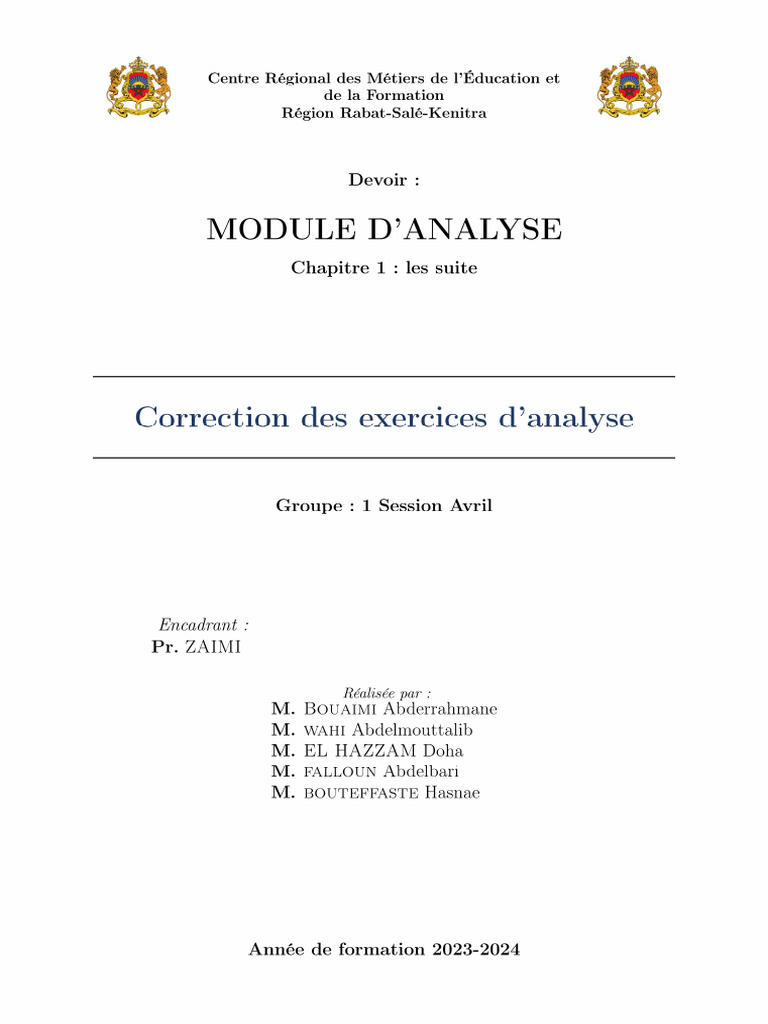 Exercices 1 Pdf