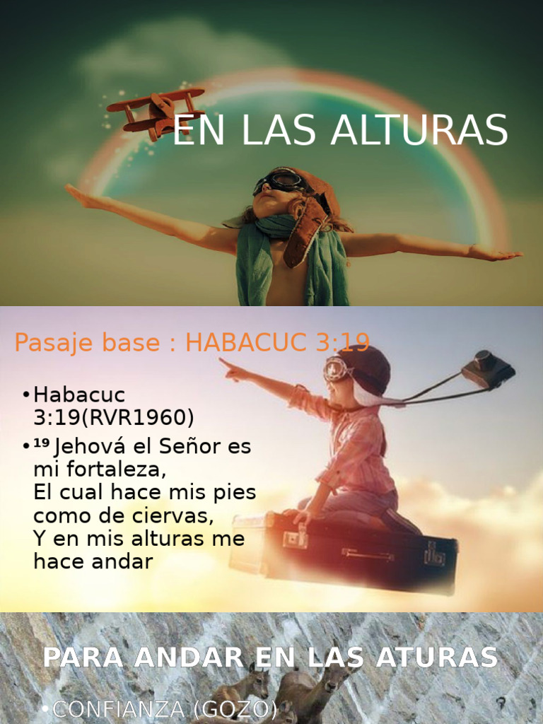 ALTURAS | PDF | Cristo (título) | Contenido bíblico