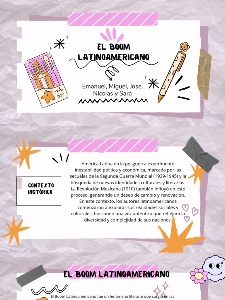 Impacto del Boom Latinoamericano en la Literatura | PDF