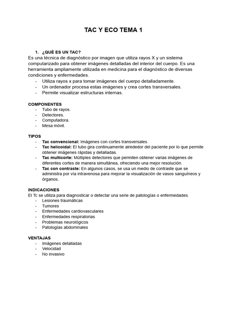 Tac y Eco Tema 1 | PDF | Ciencia y matemáticas