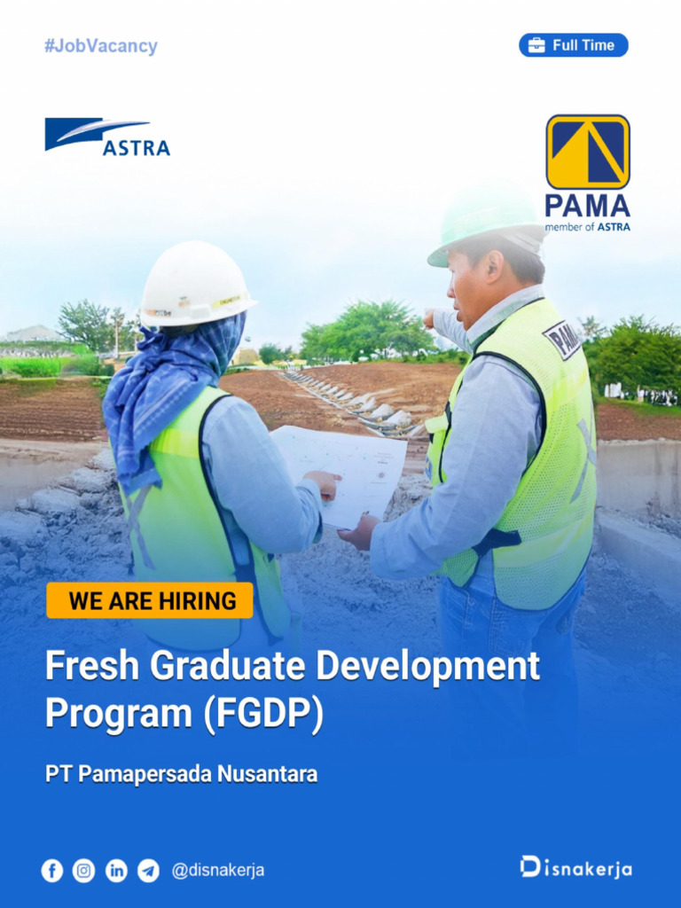 Fresh Graduate Development Program (FGDP) - Pama | PDF