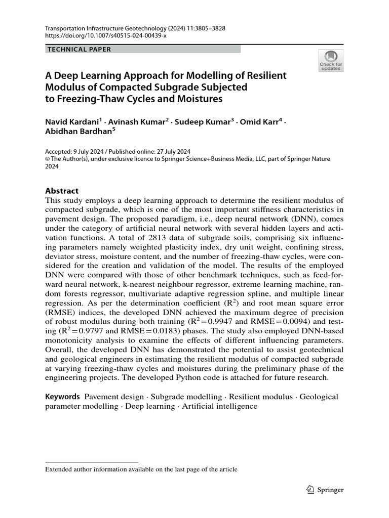 s40515-024-00439-x | PDF | Deep Learning | Dependent And Independent Variables
