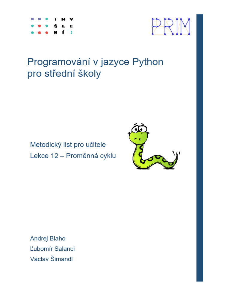 MetodL12 - Promenna Cyklu | PDF