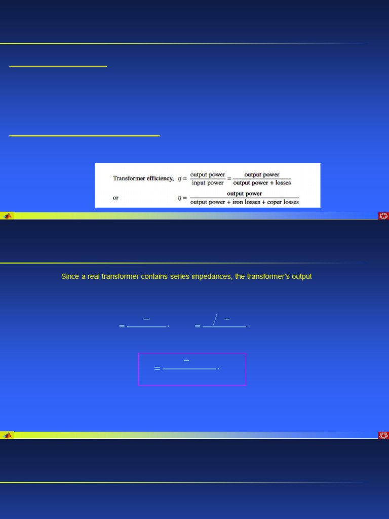 Transformers Part 3 | PDF | Electrical Impedance | Transformer