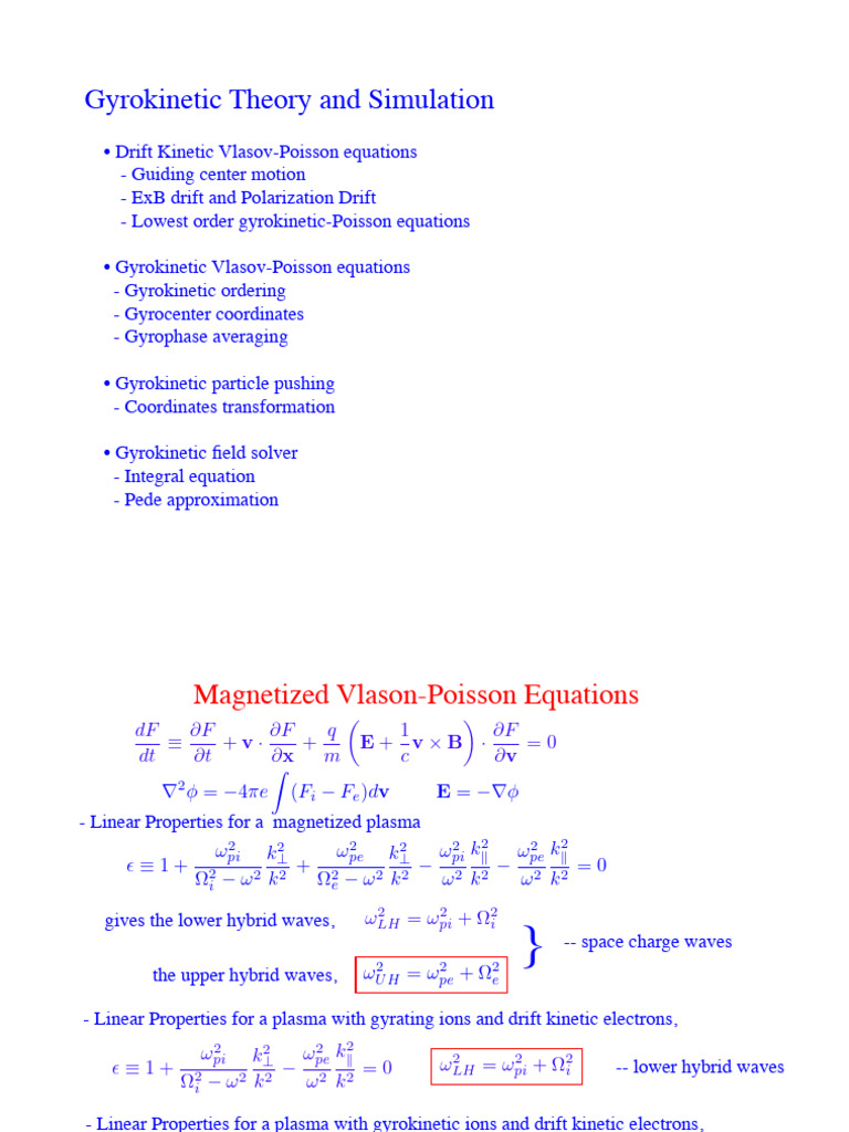 Lecture_10_5 | PDF | Plasma (Physics) | Electromagnetism