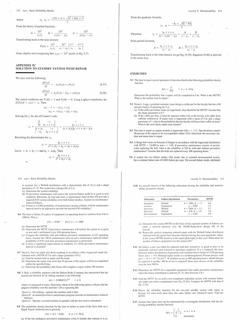 An Introduction To Reliability and Maintainability Engineering by Charles Ebeling (Z-Lib - Org ...
