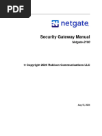 Netgate 2100 Security Gateway Manual | PDF | Parameter (Computer Programming) | Ip Address