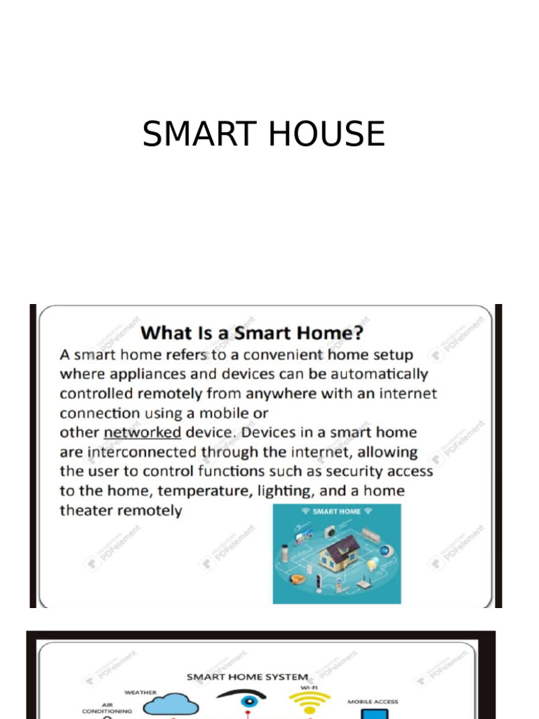 Smart House Project | PDF