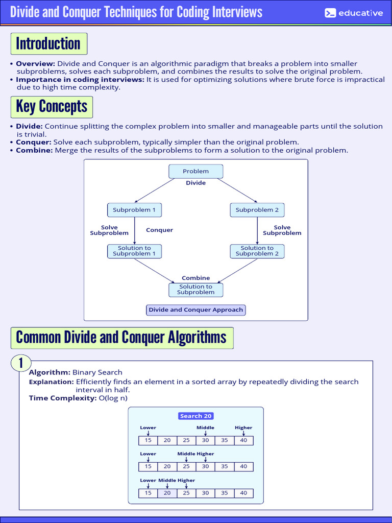 Divide and Conquer | PDF | Algorithms And Data Structures ... Divide and Conquer | PDF | Algorithms And Data Structures ...