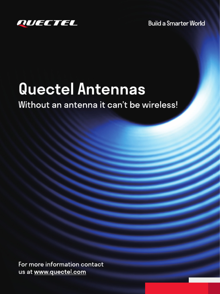 Quectel Antenna Solutions Overview | PDF | 4 G | Wireless