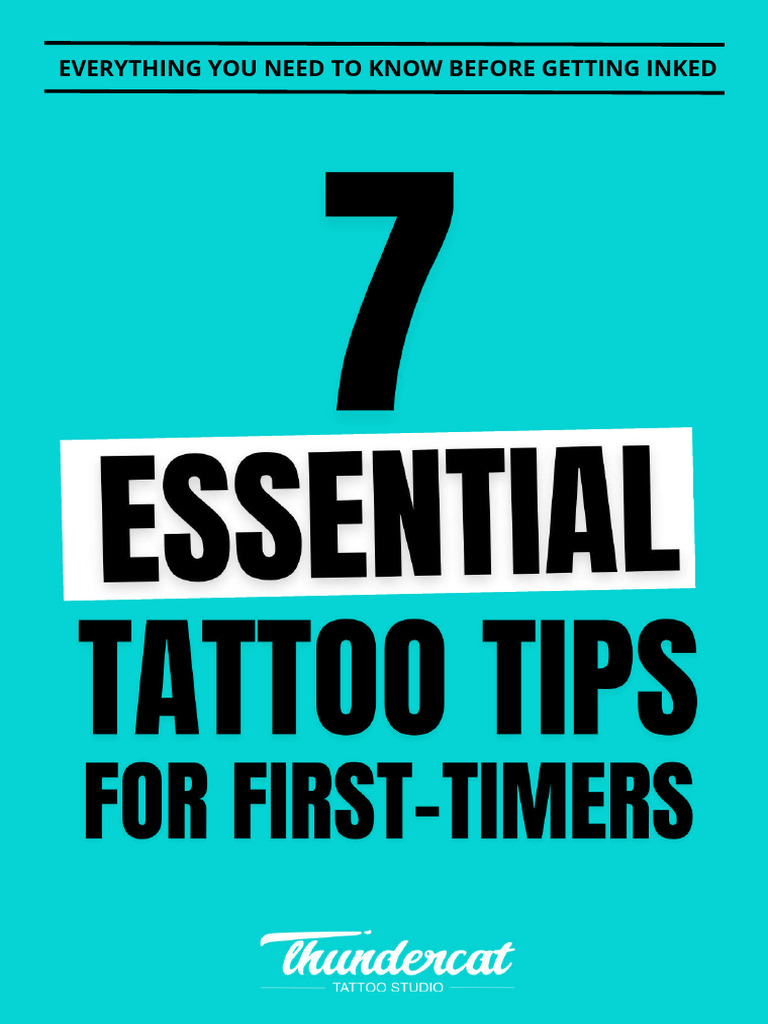 7 Essential Tattoo Tips For First Timers | PDF | Tattoo | Allergy