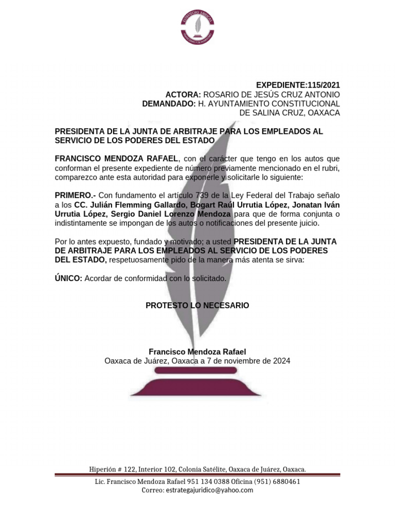 Autorizados 115-2021 | PDF