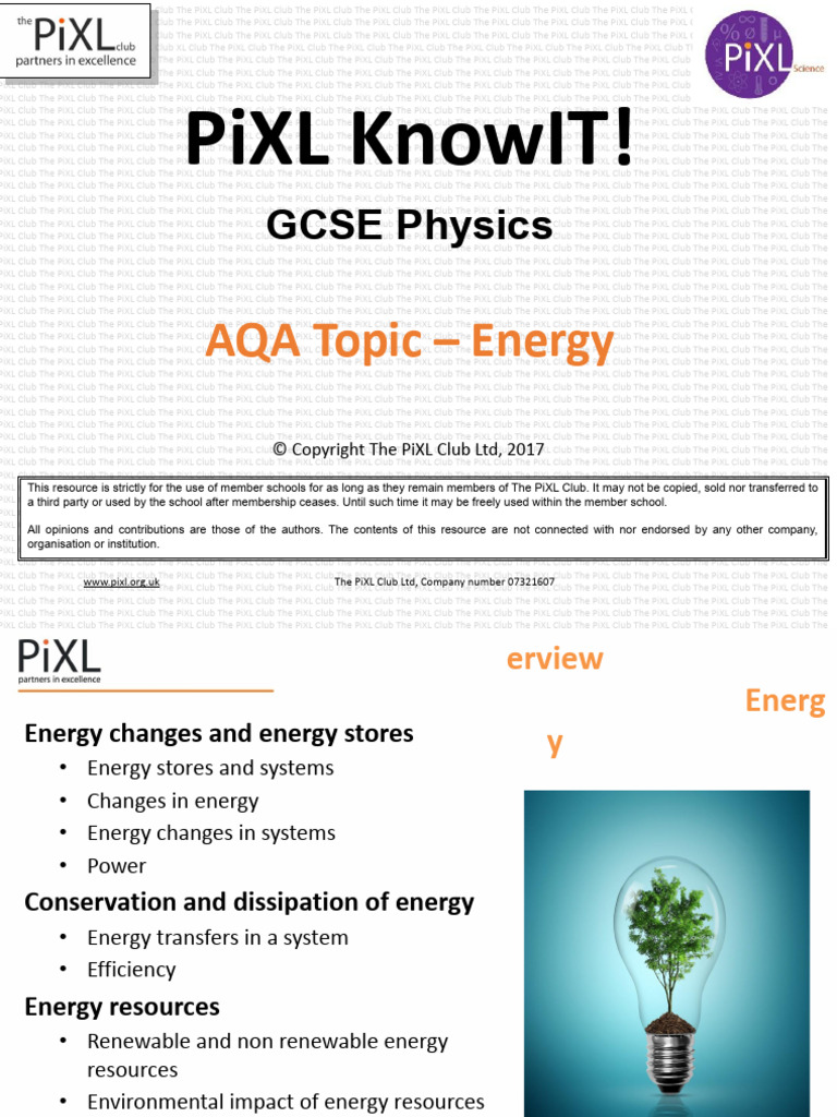 1 Energy Pdf Nuclear Power Potential Energy