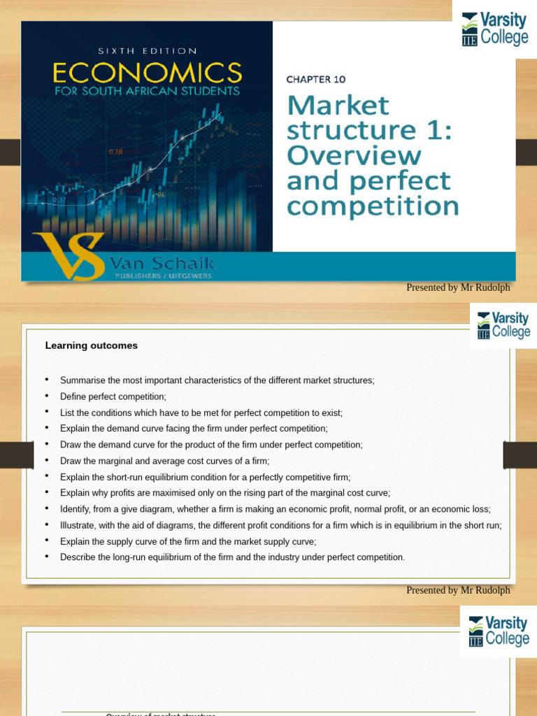 Profit Illustration in Perfect Competition | PDF | Perfect Competition ...