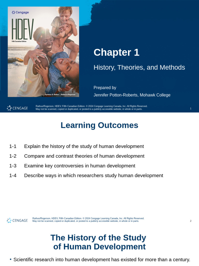 c01 PPT Rathus Hdev 5ce | PDF | Id | Psychological Concepts