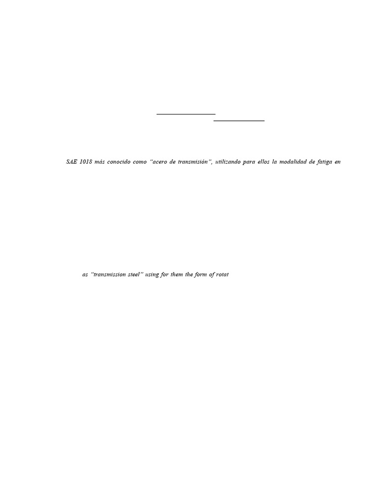 Fatiga AISI-SAE 1018 | PDF | Fatiga (material) | Fractura