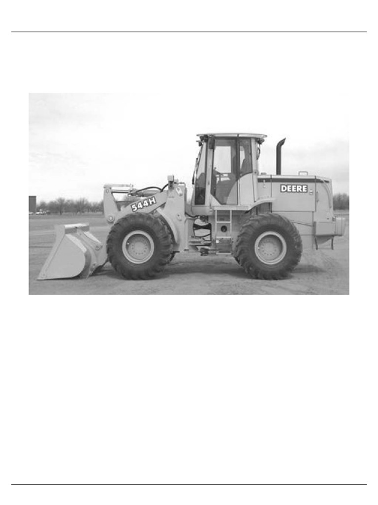 Introduction and Customer Information: 544H Loader, Tc54H Tool Carrier ...