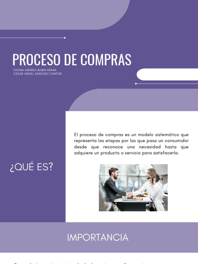 Proceso de Compras | PDF | Negocios económicos | Marketing