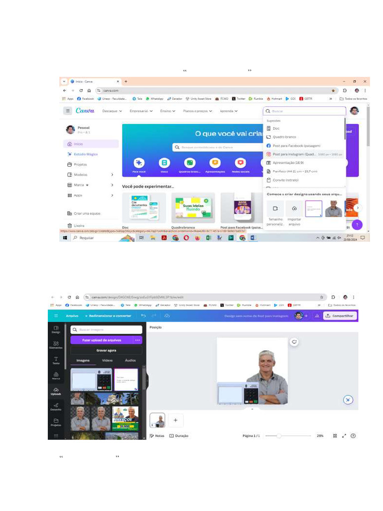 Tutorial Urna Eletrônica No Canva | PDF