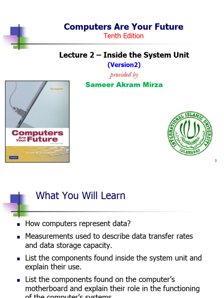 2 - Inside The System Unit | PDF | Central Processing Unit | Integrated Circuit