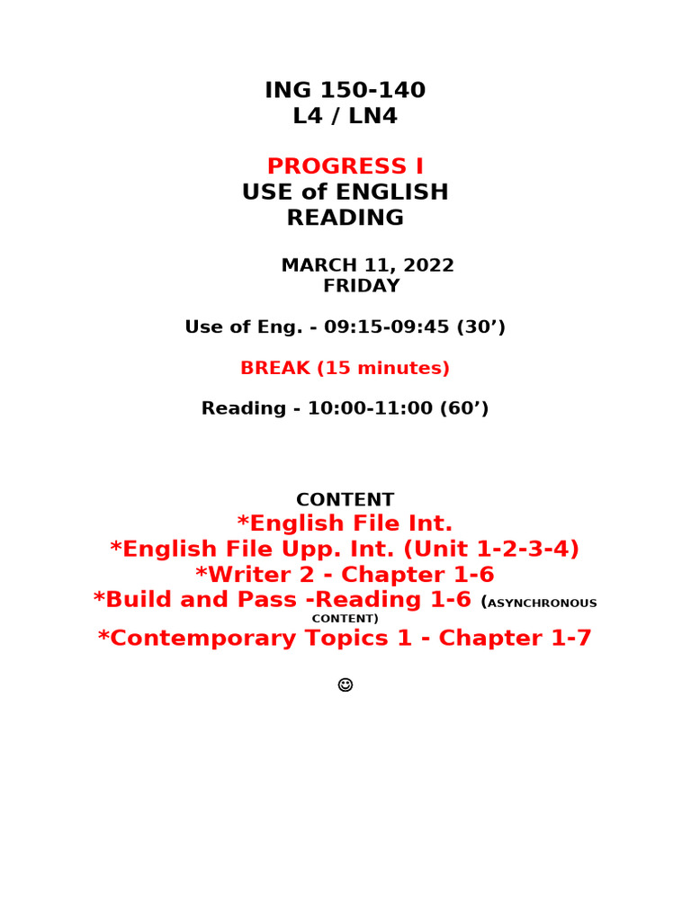 ING 150 Content L4 | PDF | Computers