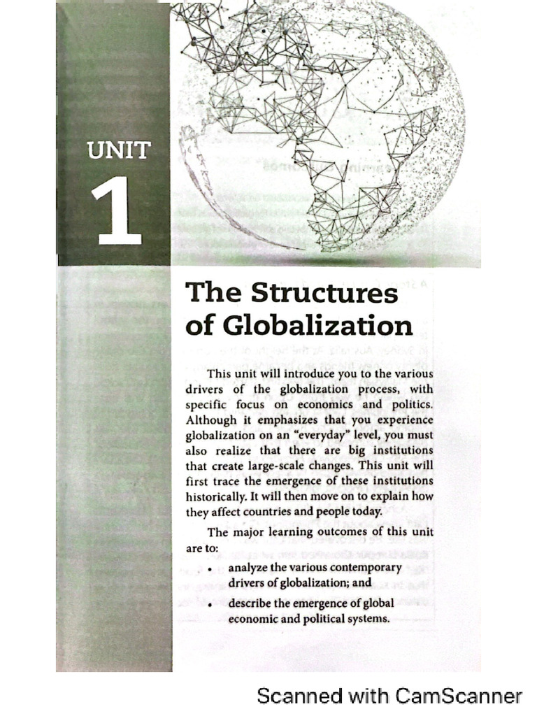 Contemporary World Lesson 1 | PDF