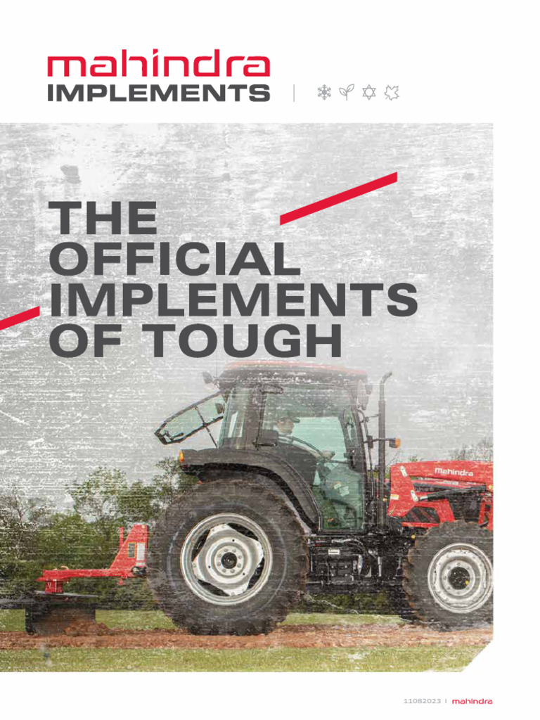 MAH Everyday Implements Brochure 2023 11 08 | PDF | Tractor ...