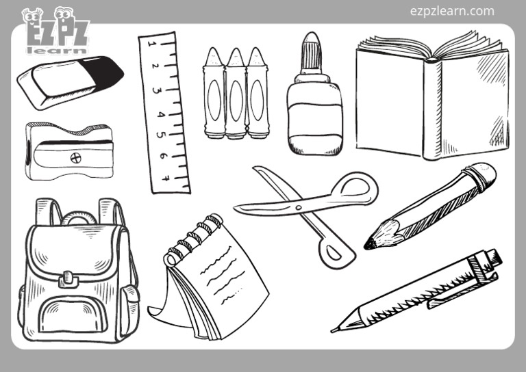 3 Classroom Coloring | PDF