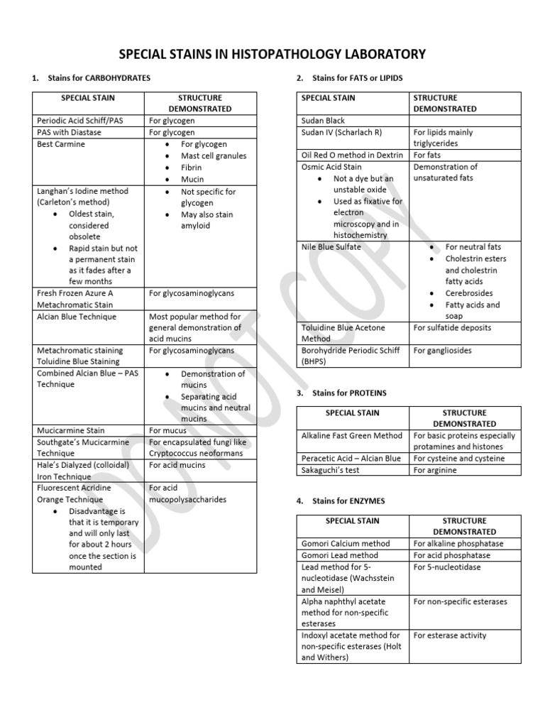 Fat Stains in Histopathology | PDF | Staining | Axon