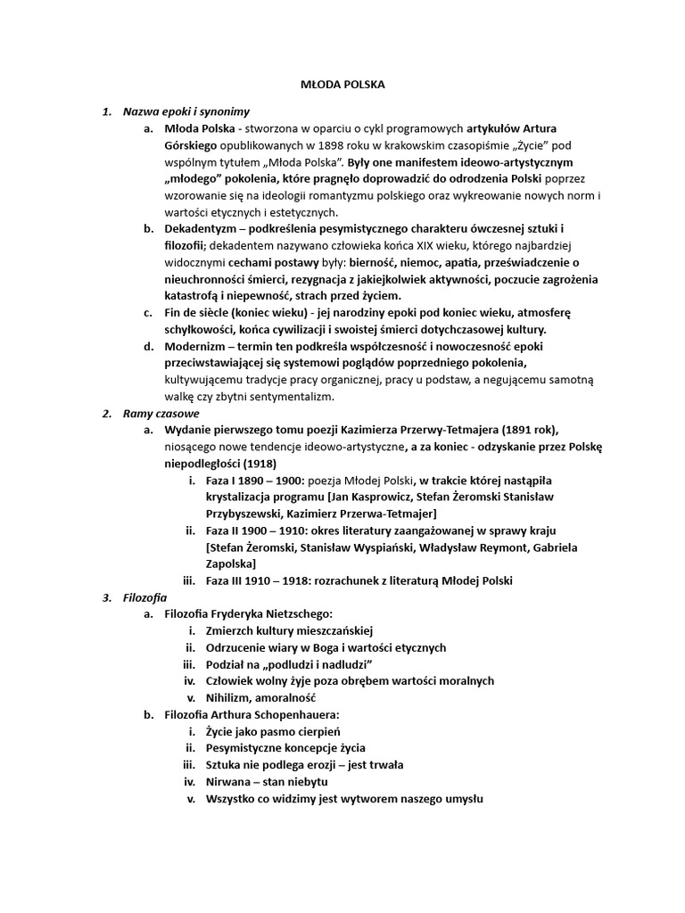 Mloda Polska | PDF