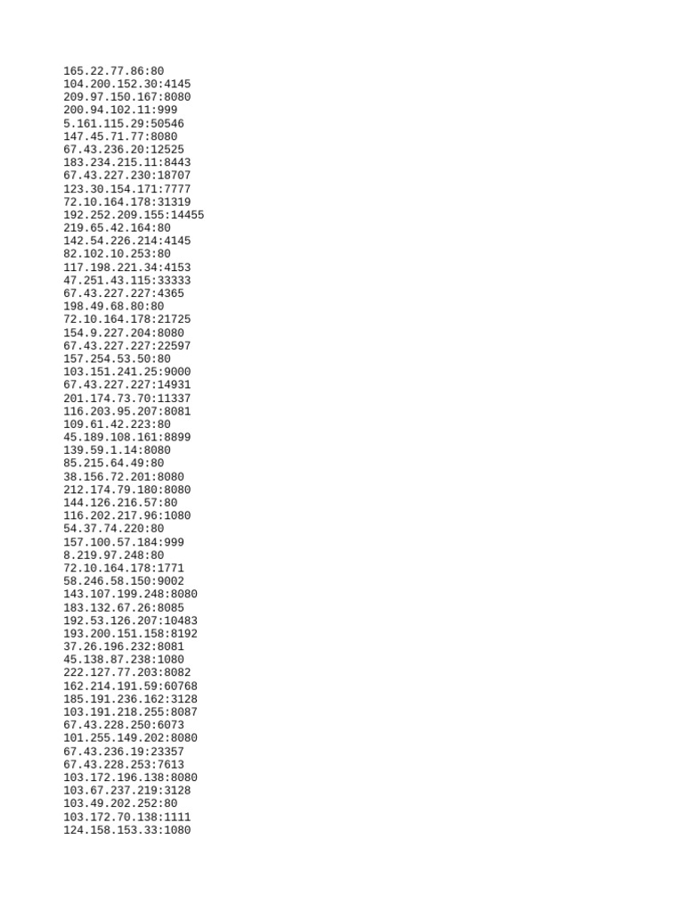 Proxies | PDF | Technology & Engineering