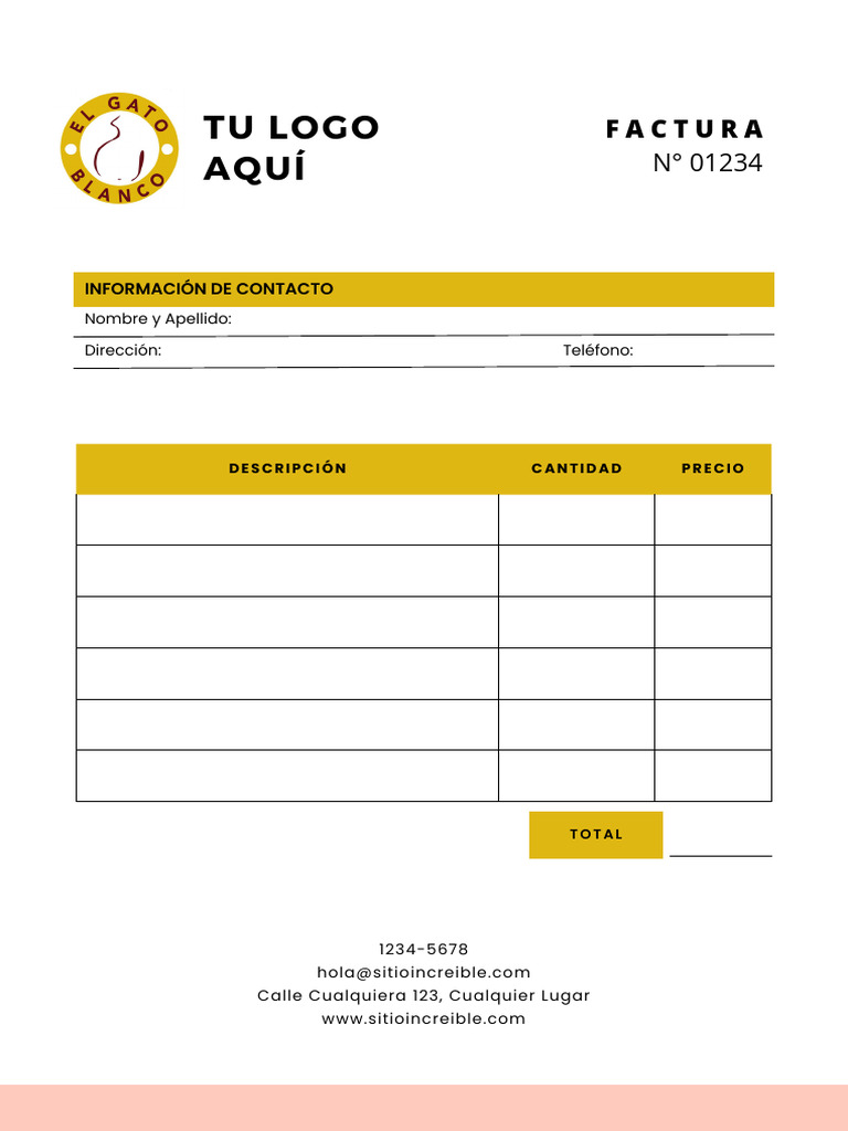 Tu Logo Aquí: Factura | PDF