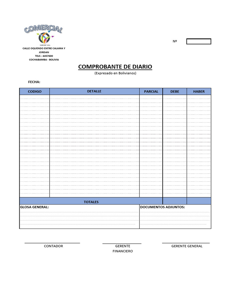 TIPOS DE COMPROBANTES (Diario) - Fusionado-Páginas-Eliminadas | PDF