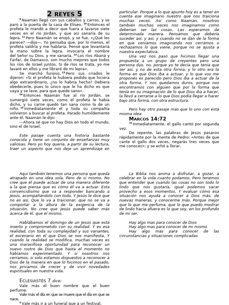 2 Reyes 5 | PDF