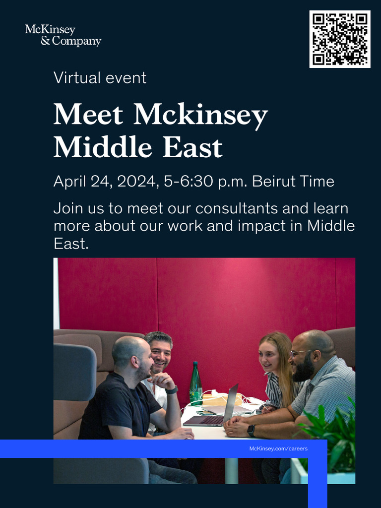 Meet McKinsey: Middle East Event 2024 | PDF | Career & Growth | Business