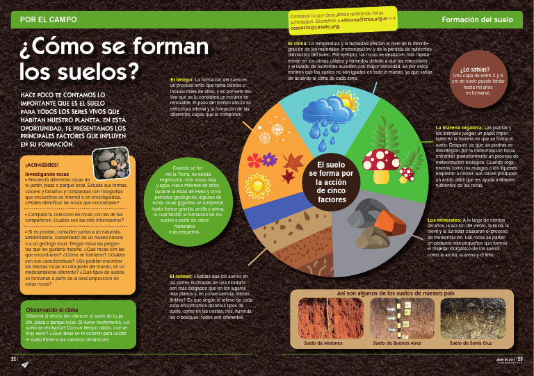 Nota - Como Se Forman Los Suelos | PDF | Suelo | Meteorización